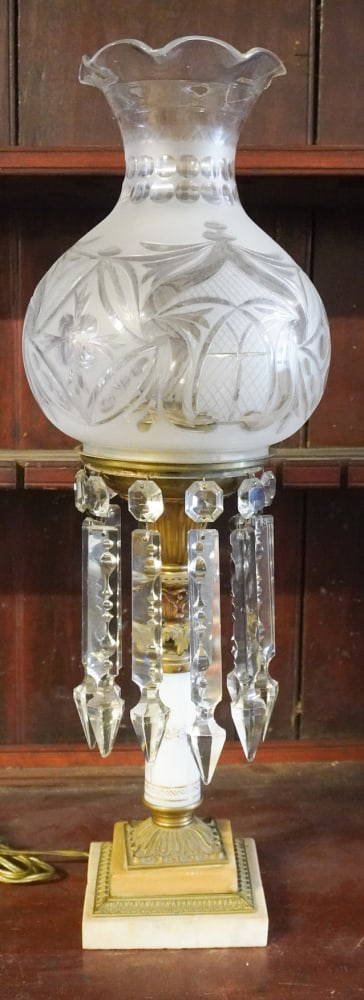 Very Fine Antique Neoclassical Astral Lamp - Jun 21, 2025 | Wooten ...