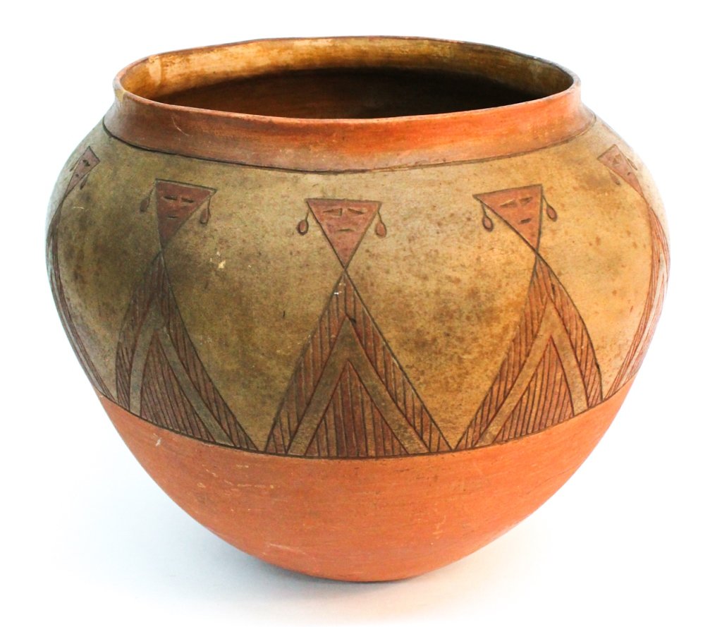 Western Native American pottery bowl