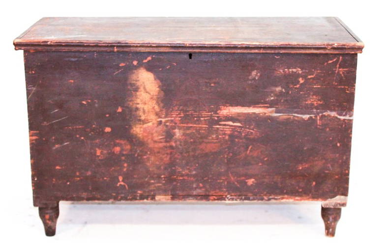 Southern Sheraton Paint Decorated Blanket Box