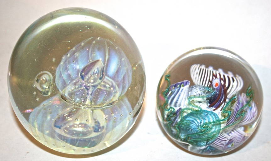 Mark Eckstrand & Eicholt Paperweights