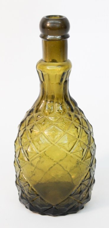 Fine Antique American Pineapple Bitters Bottle