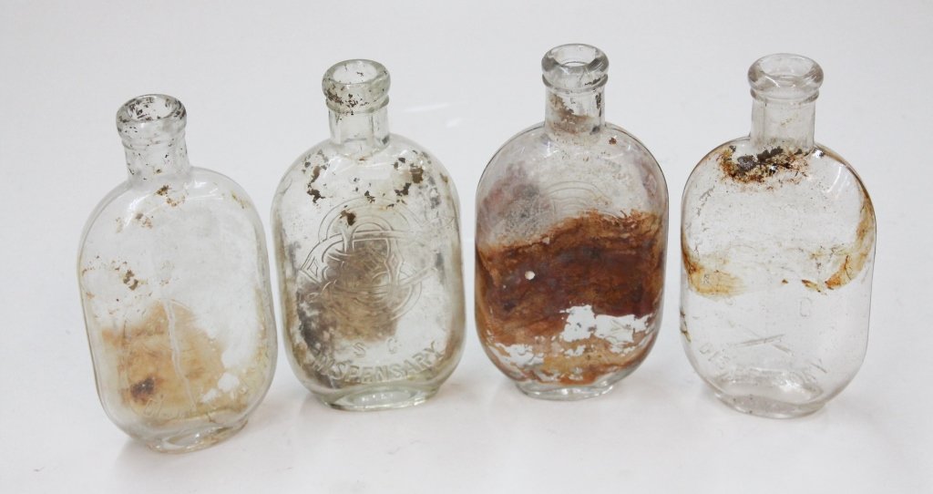 Four South Carolina Dispensary Bottles