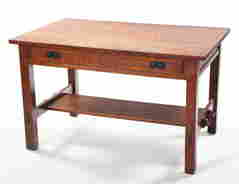 Stickley Brothers Three-Drawer Library Table c1910 - Mar 21, 2020 ...