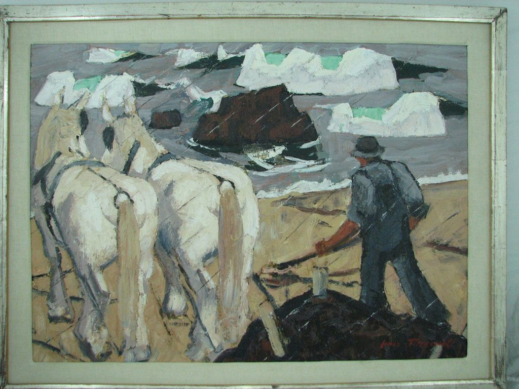 James (Edward) Fitzgerald (1899-1971), Oil on Canvas