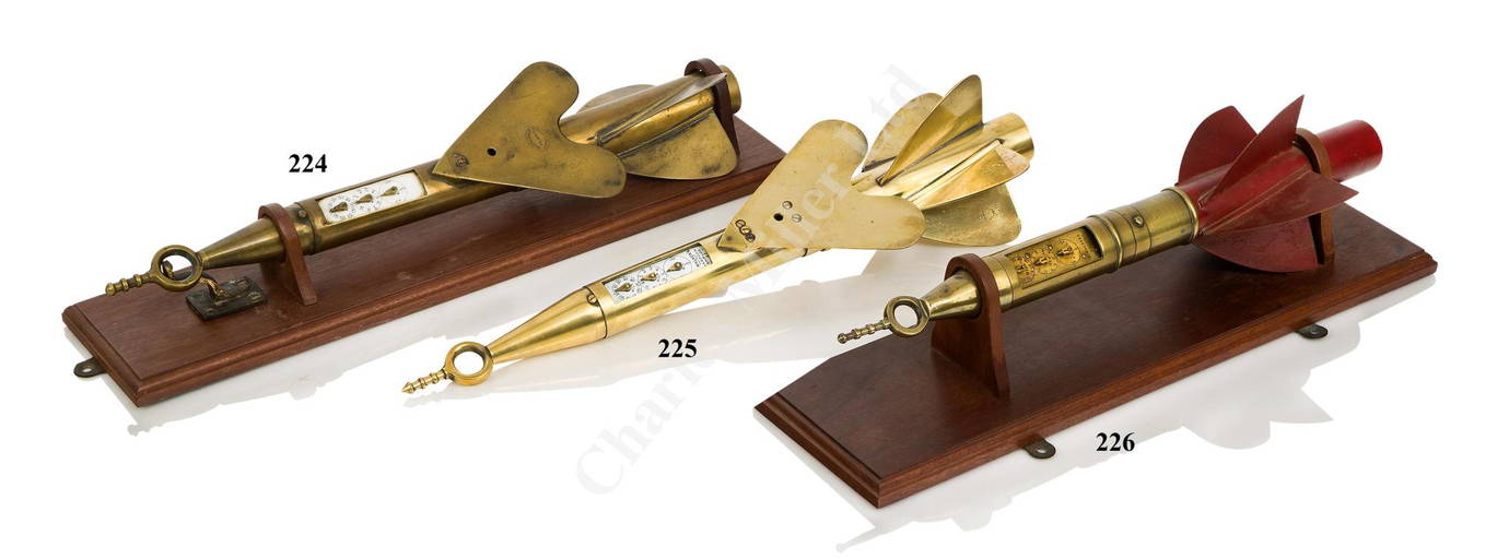 A 'patent 62' Torpedo Log By T. Walker's, Circa 1890