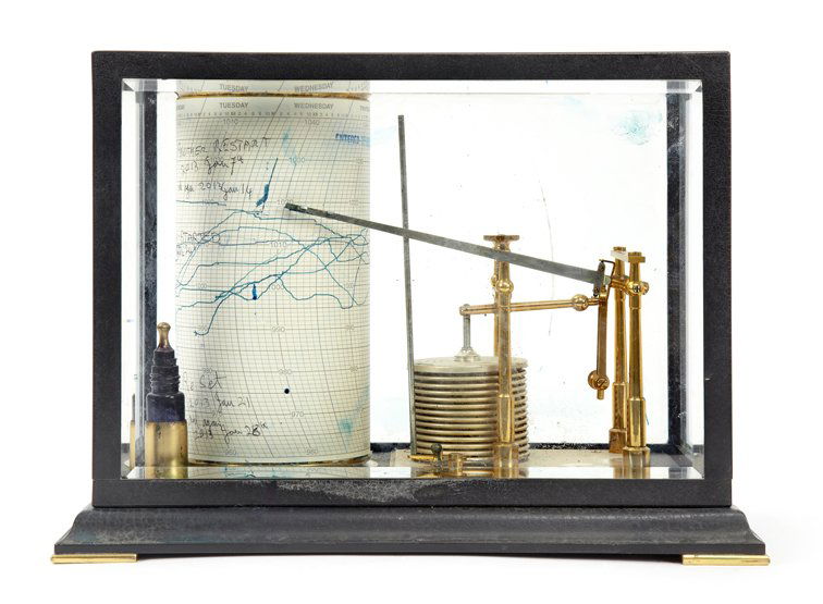 A 20TH-CENTURY MICRO BAROGRAPH BY SHORT & MASON, LONDON