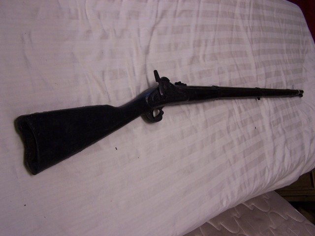 24: Rubber Musket Rifle Movie Prop
