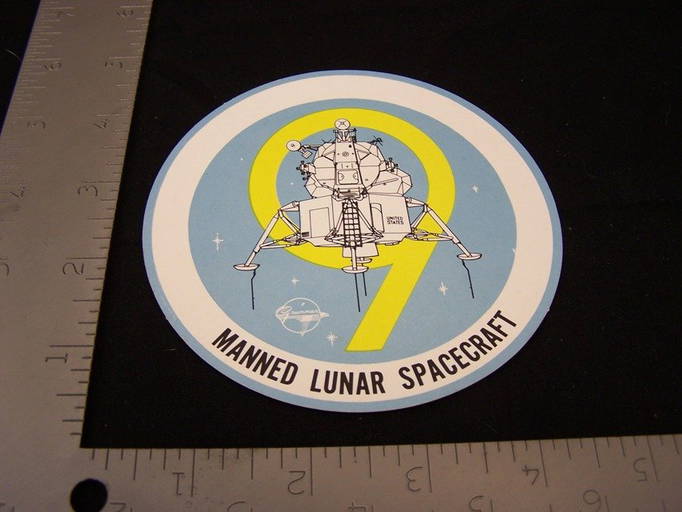 Very Rare Lm 9 Grumman Decal