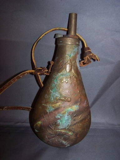 Civil War Style Black Powder Gun Flask US Union - Sep 27, 2015 ...