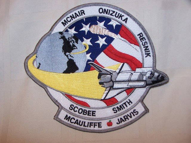 Challenger Sts 51l Large Patch Nasa