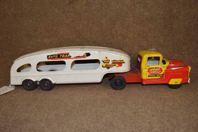 Marx/lumar Tin Transport Company Car Carrier Truck