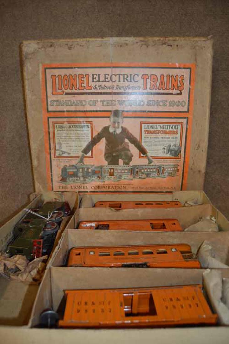 Lionel Standard Gauge #352 T (5 Pc) Train Set In