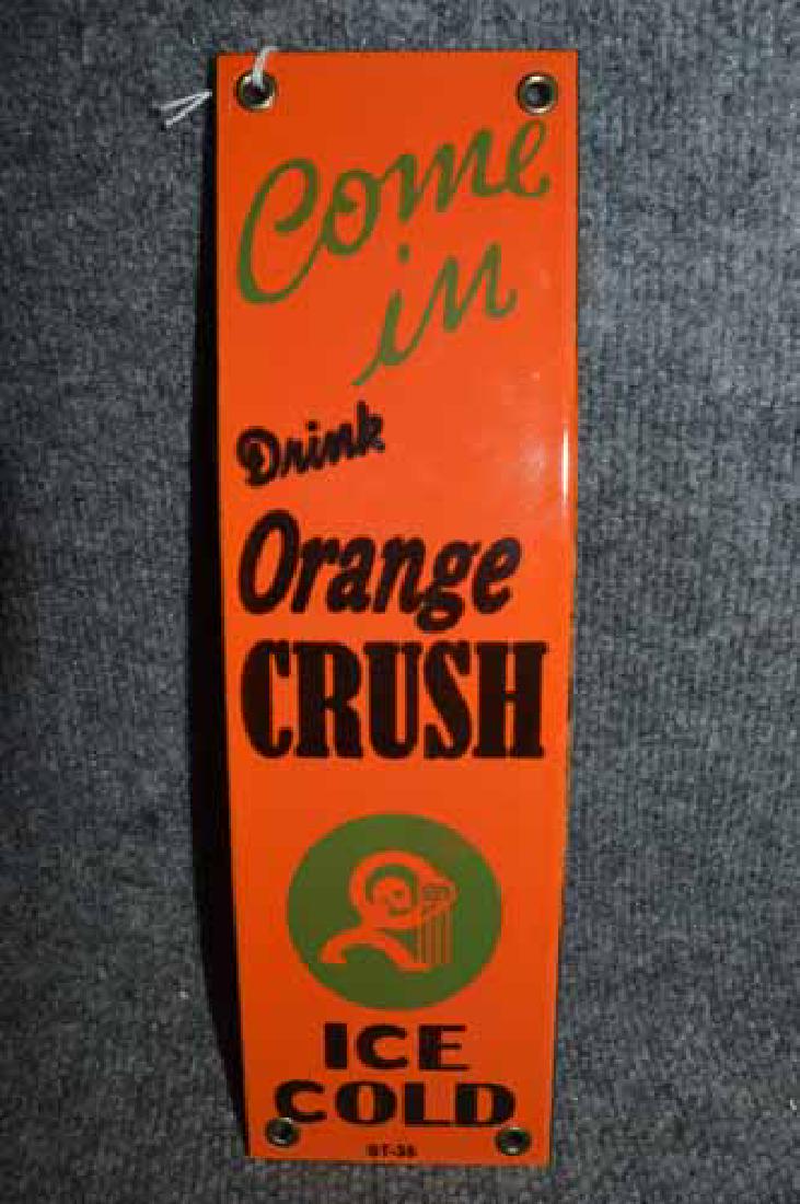 ORANGE CRUSH SIGN