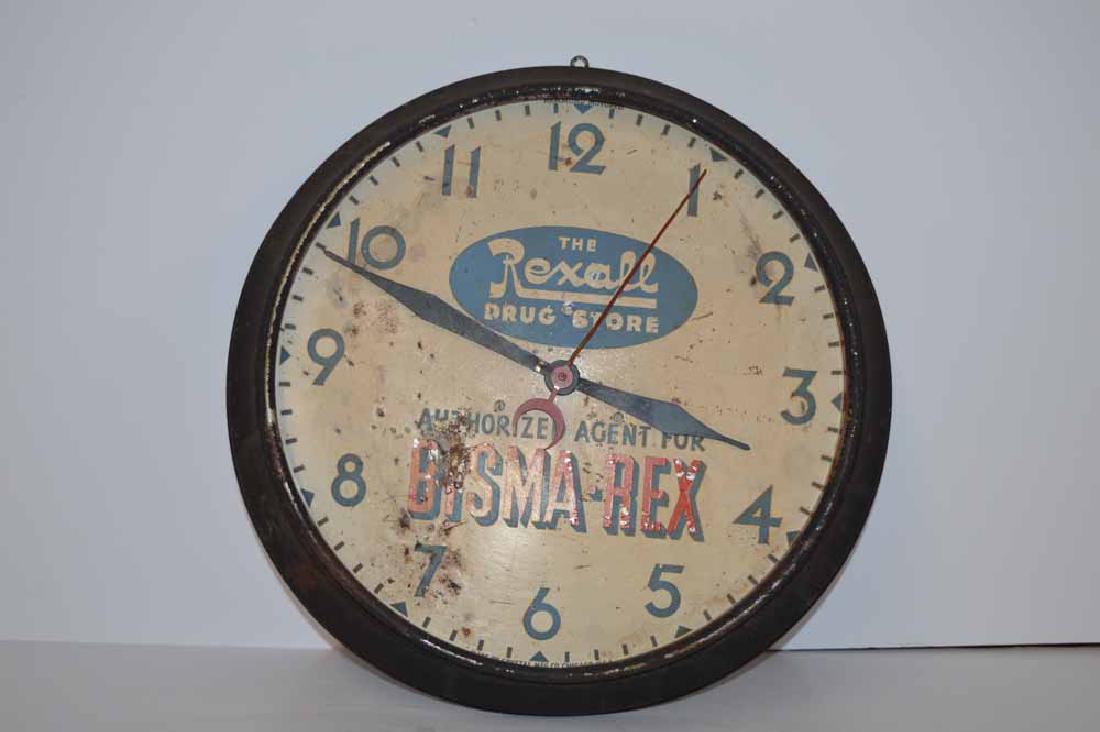 REXALL DRUG STORE BISMA-REX ADVERTISING CLOCK - Feb 09, 2019 | Meissner ...