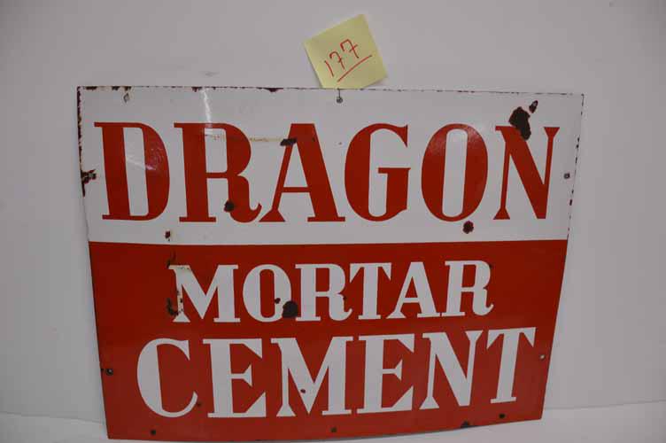 Dragon Cement Sign