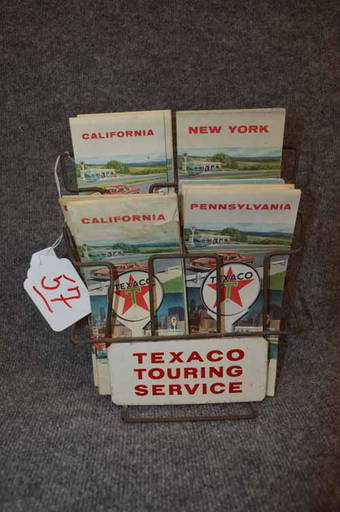 TEXACO MAP DISPLAY W/MAPS - Feb 08, 2020 | Meissner's Auction Service in NY