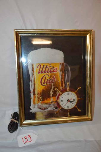 Utica Club Clock