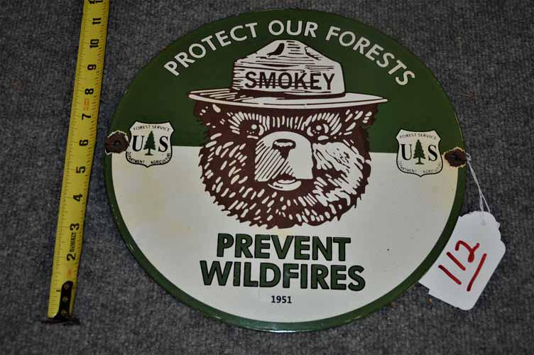 Smokey The Bear Sign