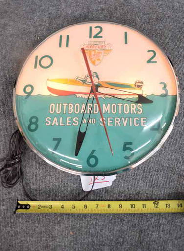 Mercury Outboard Motor Clock