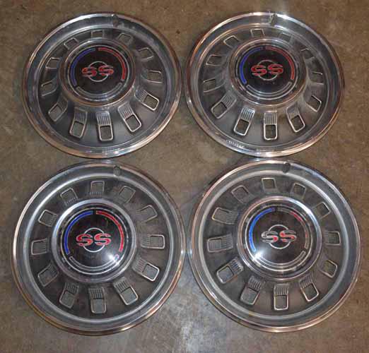 (4) EARLY 1960'S CHEVROLET SS HUBCAPS - Nov 12, 2022 | Meissner's ...