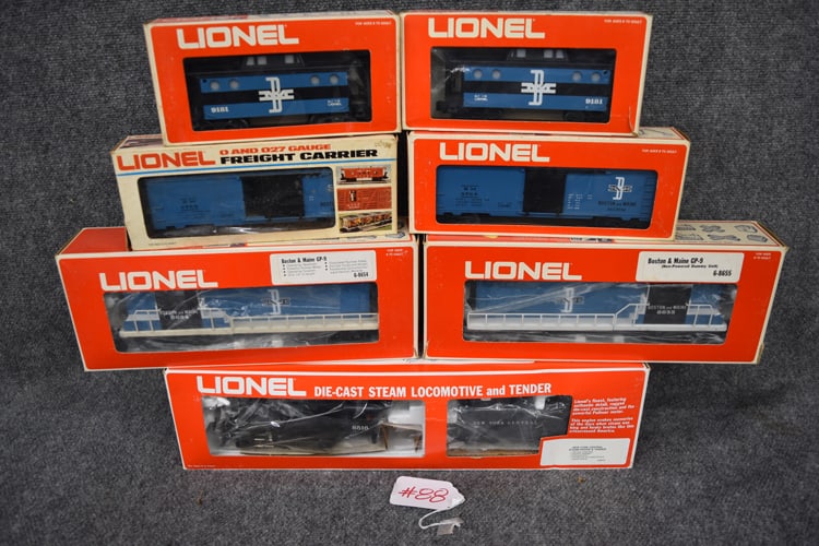 Lionel Train Set Auction