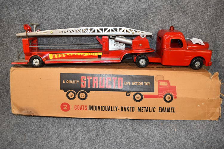 Structo Fire Truck Auction