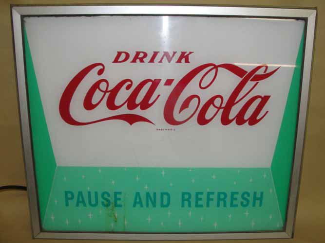 15: Drink Coca Cola Light Up Sign