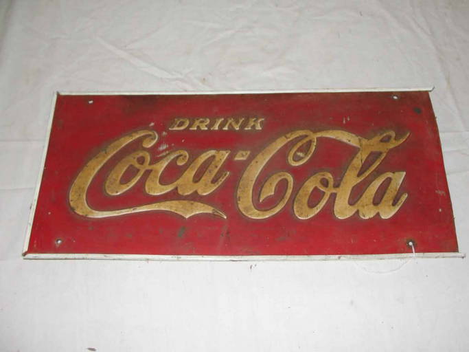 "drink Coca Cola" Rectangular Sign
