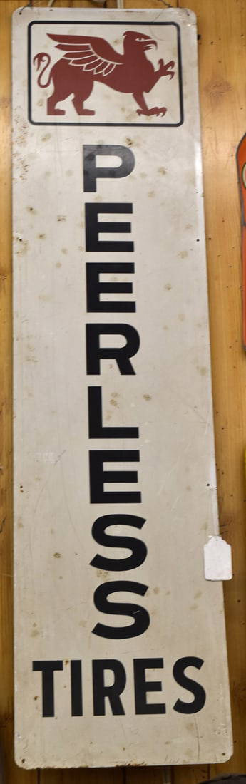Peerless Tires Sign Auction