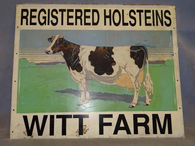 Registered Holstein Sign