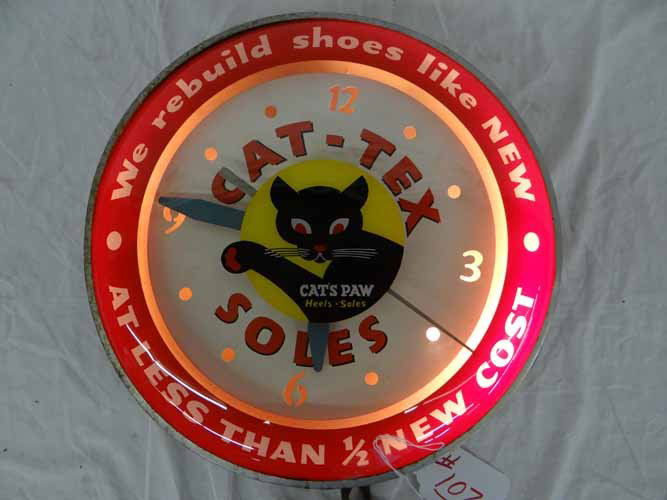 Cat-Tex Soles & Heel Clock