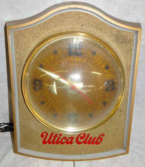 Utica Club Bubble clock - Nov 09, 2013 | Meissner's Auction Service in NY