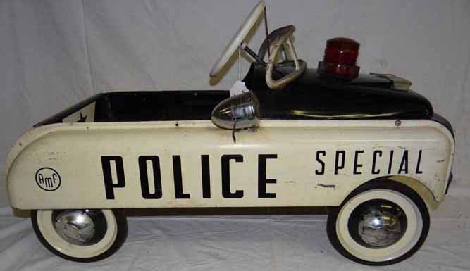 Amf Police Pedal Car