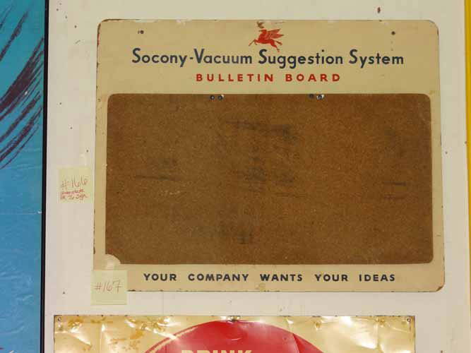 Socony Bulletin Board