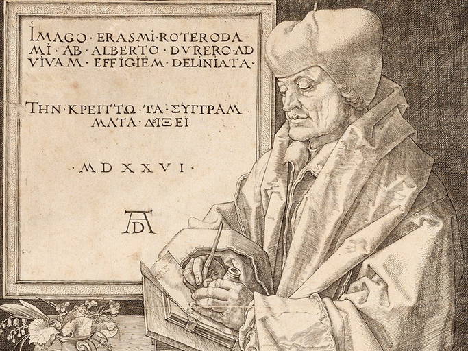 Erasmus of Rotterdam – Copper Engraving by Albrecht - May 02, 2014 ...