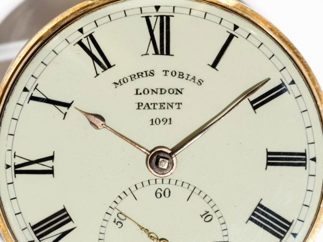 Morris Tobias Gold Pocket Watch, England, Around 1820 : Lot 89