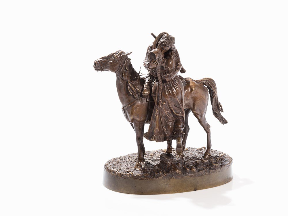 Vasily Grachev (1780-1850), Bronze, Farewell Kiss II