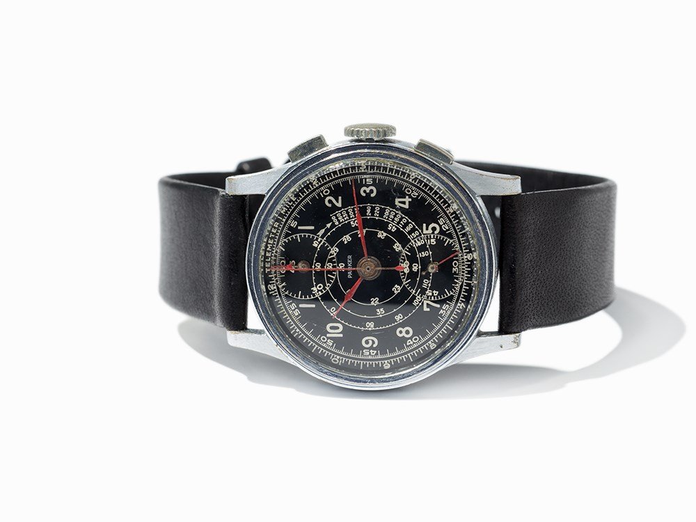 Parker Telemeter Chronograph, Switzerland, Around 1950