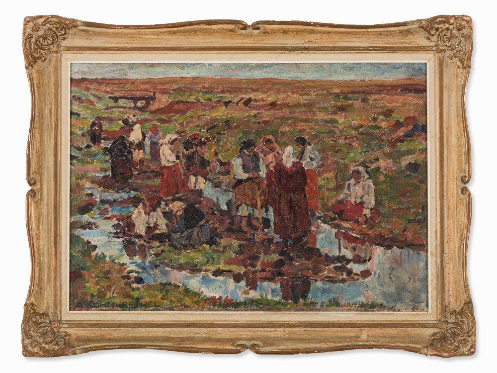 Alfred Sohn-Rethel (1875-1958), Women by the River,