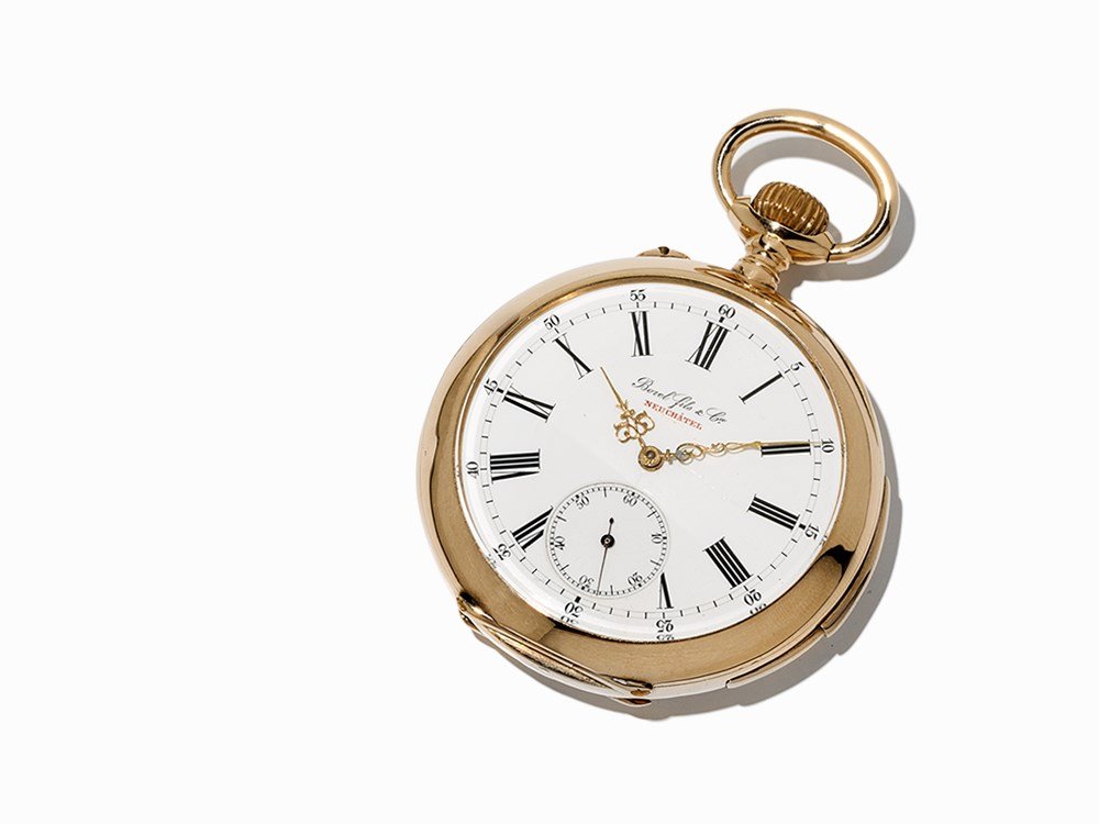 Borel Fils & Cie Gold Open Face, Switzerland, C. 1900