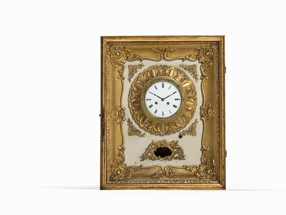 A Viennese Wall Clock with Musical Automaton, Austria,