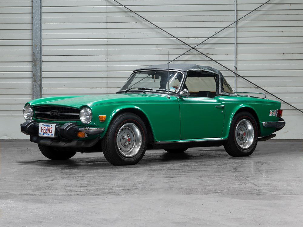 Triumph TR6, Model Year 1977, Former Ownership Elvis