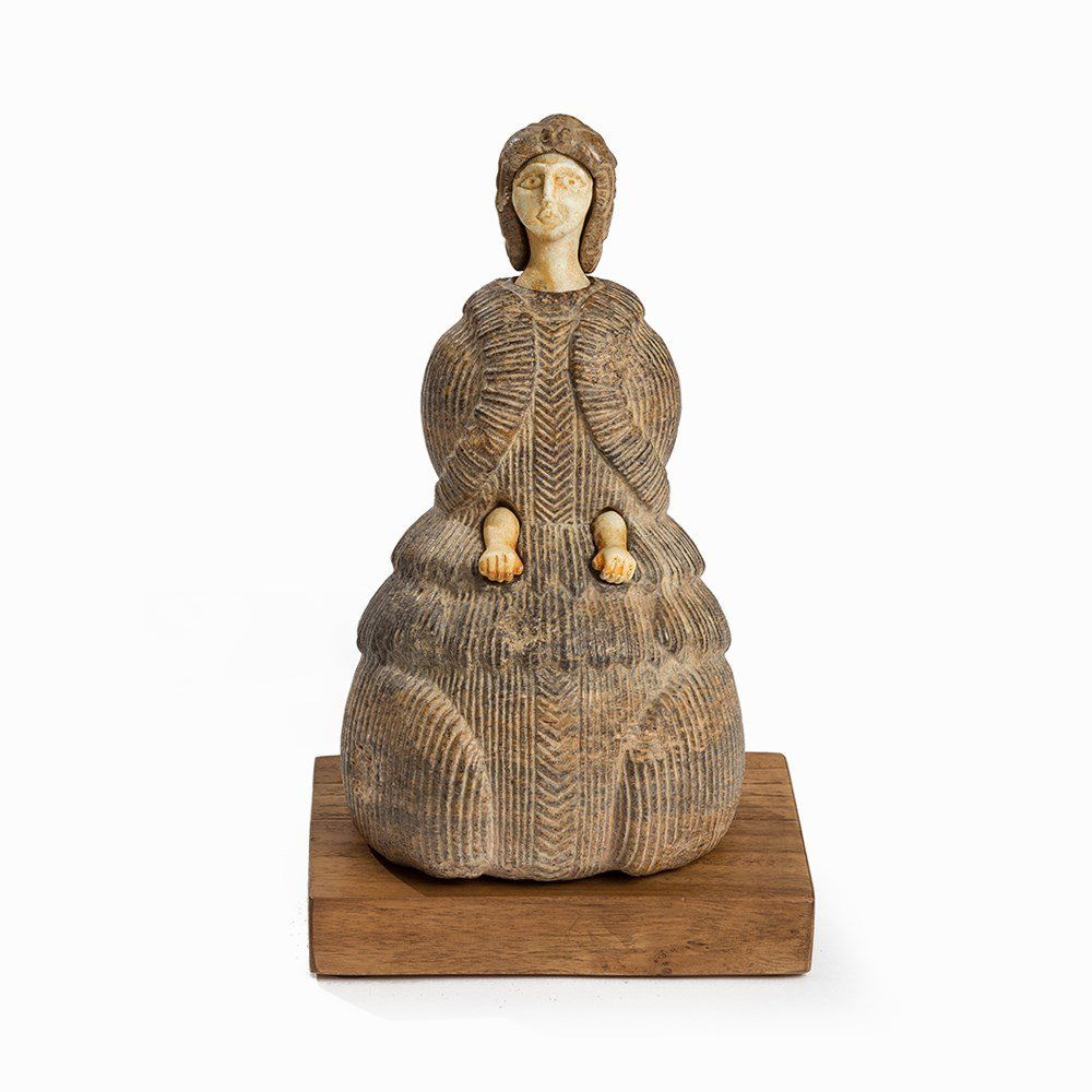 Figure of 'Bactrian Princess', Central Asia, c.