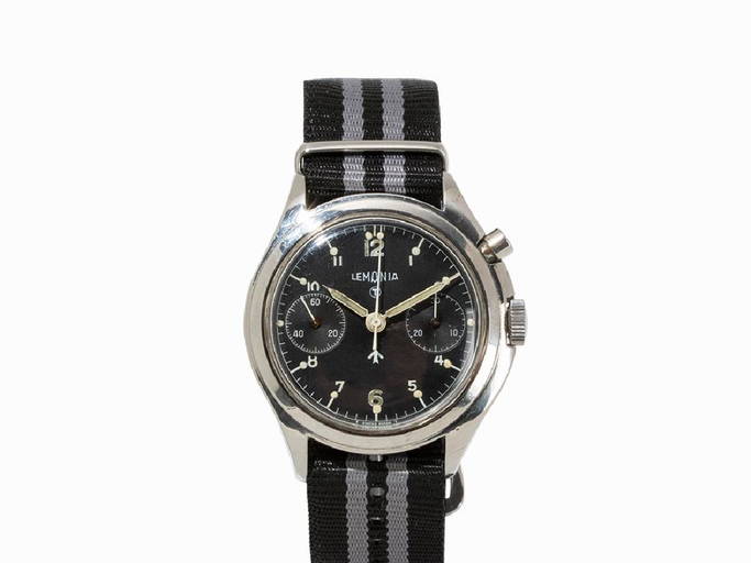 Lemania One Button Chronograph, Switzerland, 1960s