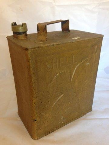 A Shell Aviation Spirit two gallon petrol can. - Feb 28, 2014 | Richard ...