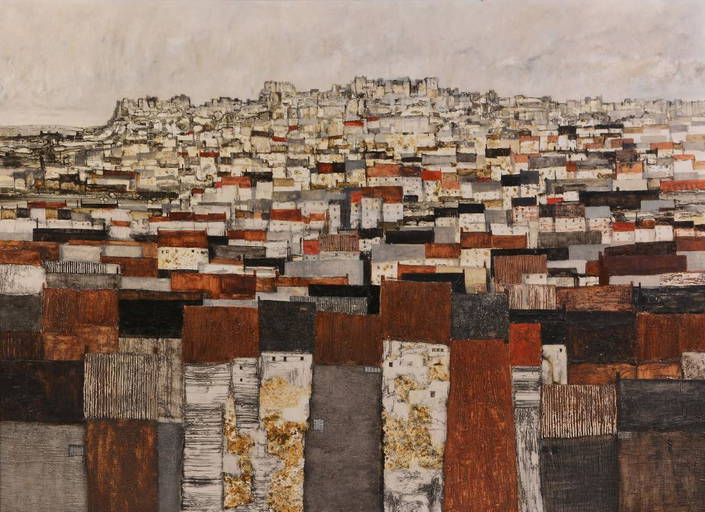 Δ John Ridgewell (british B. 1937) City