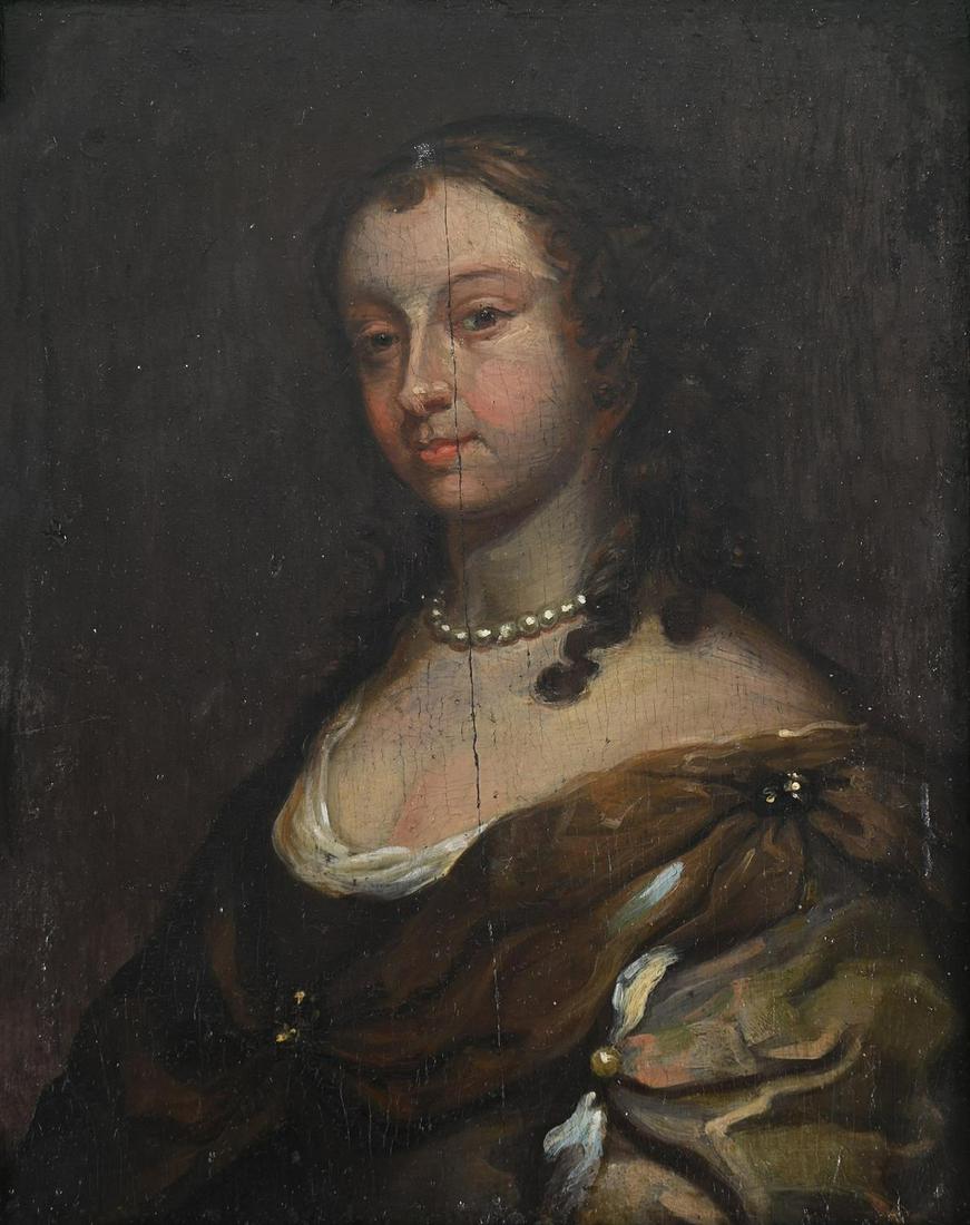 Portrait Of A Lady, Probably Aphra Behn (1640 1689)