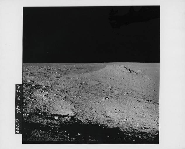 Unusual Lunar Mound; Image Featured In Life Magazine, Apollo 12, 14 24 ...