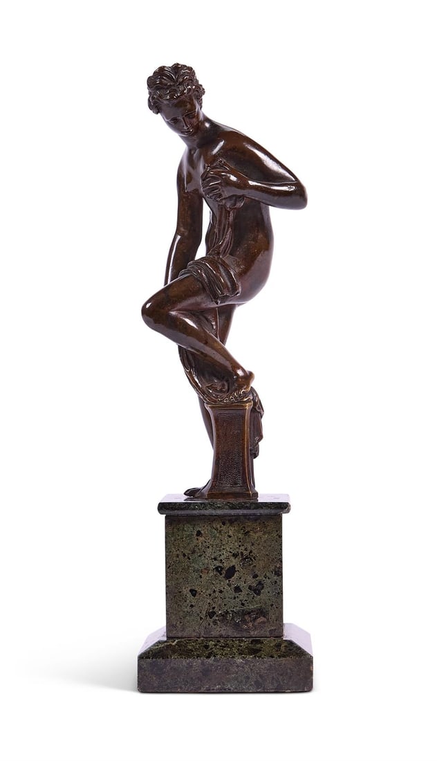 Workshop Of Massimiliano Soldani-benzi- A Bronze Figure Of The Cesarini ...
