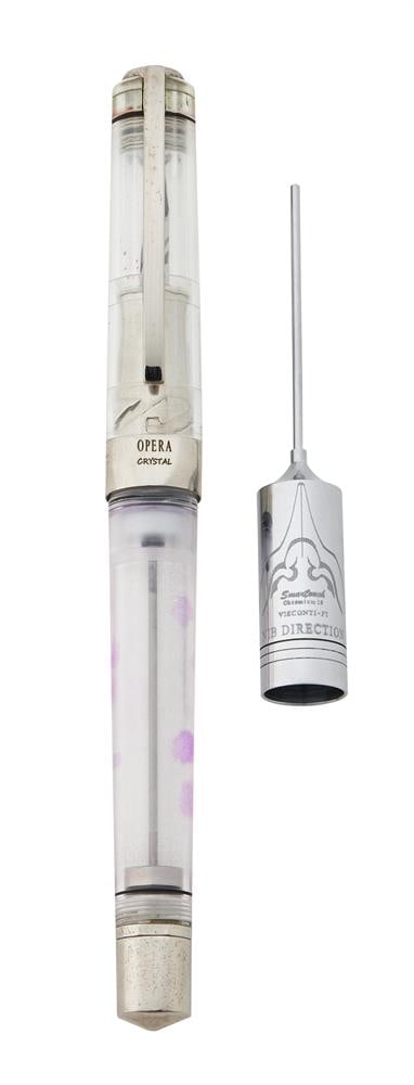 Visconti, Opera Crystal Demonstrator, A Limited Edition Fountain Pen ...